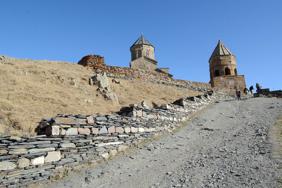 Gergeti Trinity Church near Stepantsminda