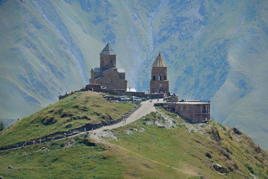 Gergeti Trinity Church near Stepantsminda