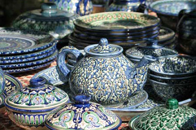 Uzbekistan Handicrafts: Ceramics