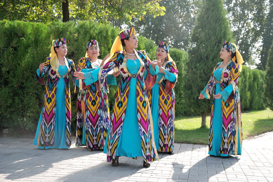 Traditional Uzbek Dance In The Culture Of Uzbekistan